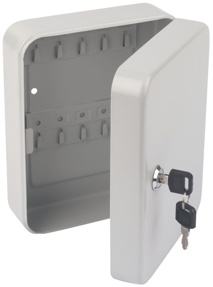 Smith & Locke 20-Hook Key Cabinet Safe - Screwfix