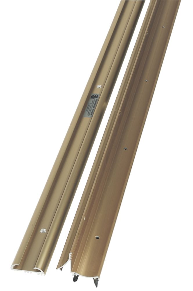 Stormguard 2-Part Trimline Threshold Gold Anodised 914mm | Thresholds ...