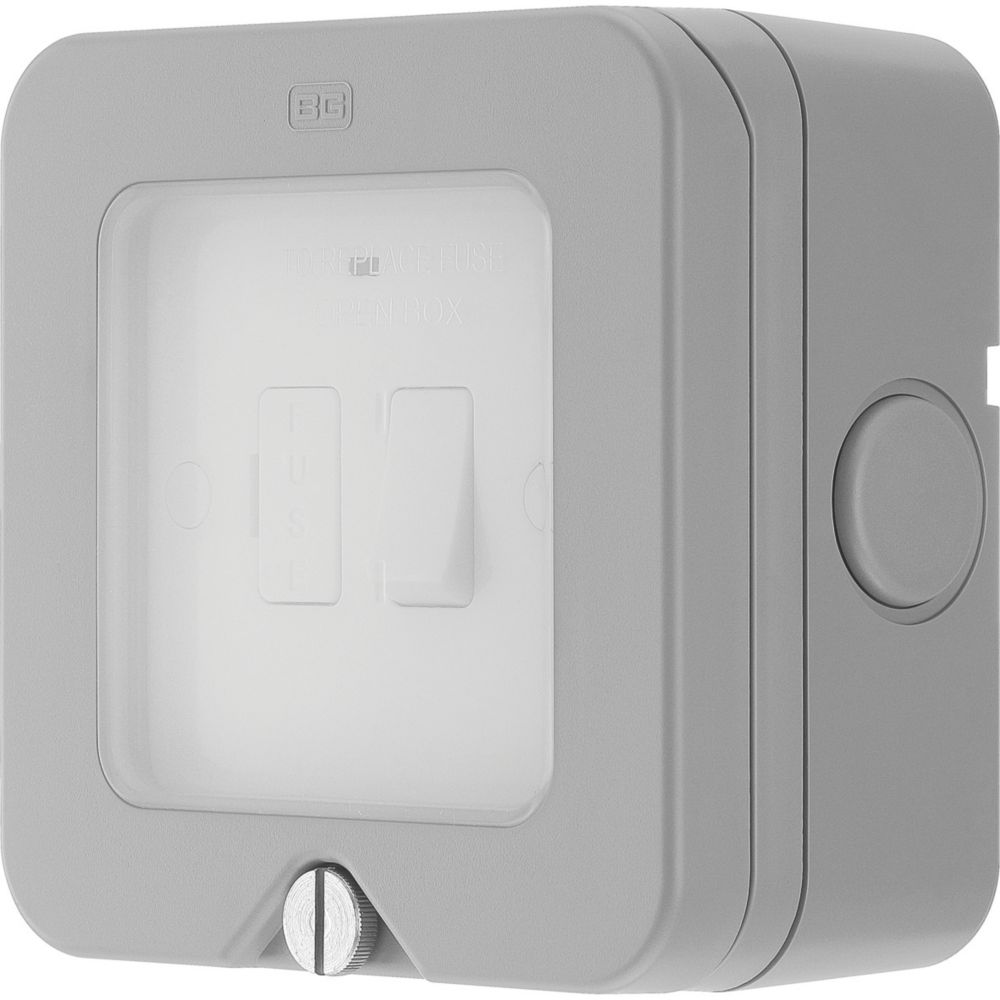 British General IP66 13A Weatherproof Outdoor Switched Fused Spur ...