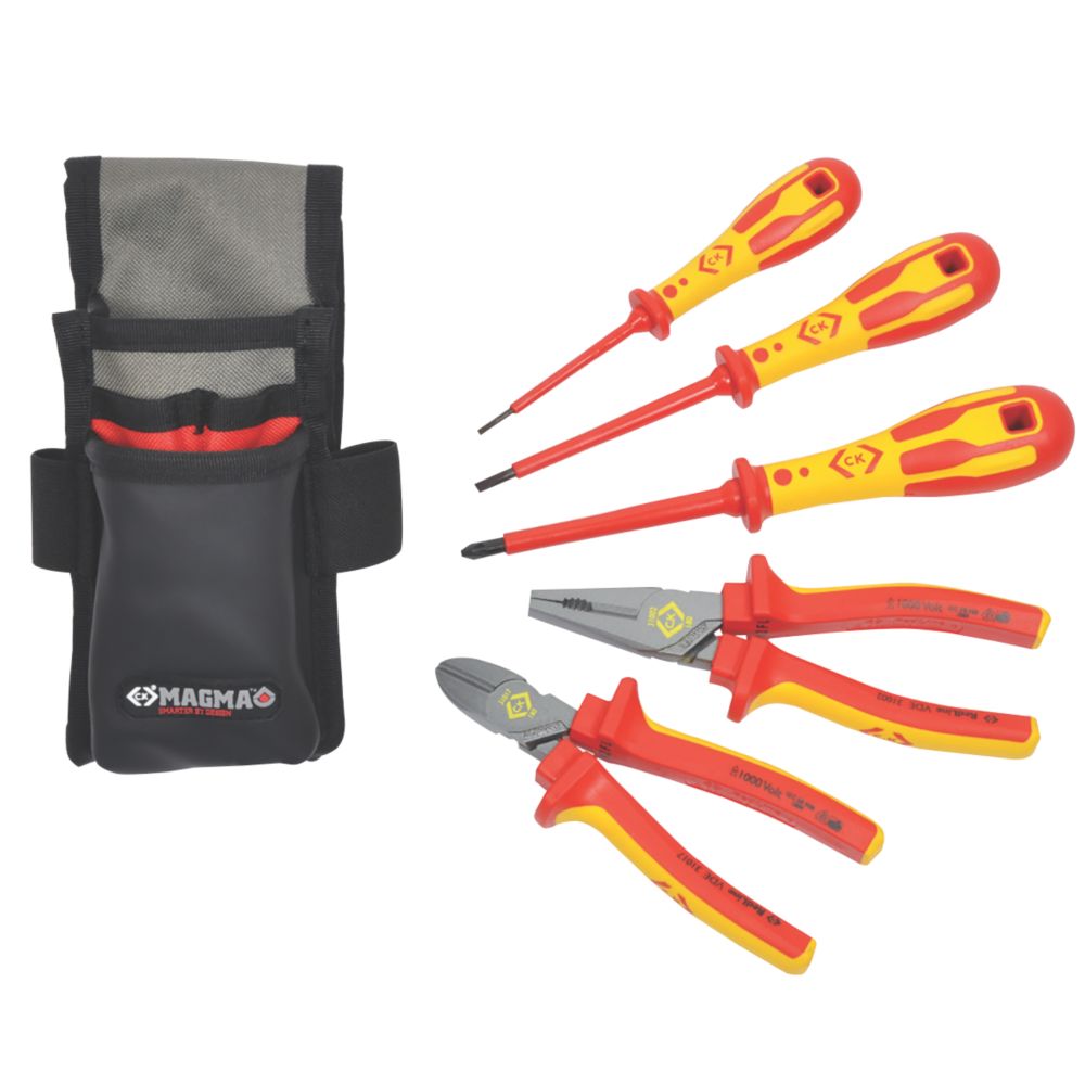 C.K Electricians Core Tool Kit 5 Piece Set - Screwfix