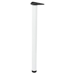 Hafele Worktop Leg White 870mm - Screwfix