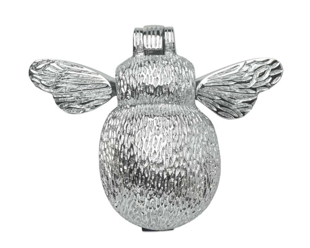Hardware Solutions Door Knocker Bumble Bee Polished Chrome 127mm x 98mm ...