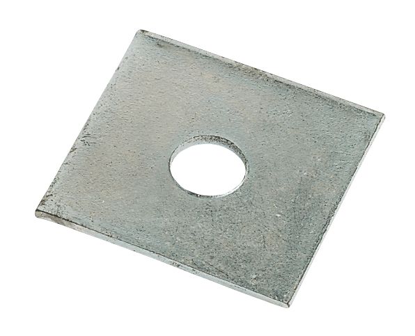 Sabrefix M12 Square Plate Washers Galvanised DX275 50mm x 50mm 50 Pack ...