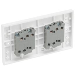 British General 900 Series 20A 16AX 4-Gang 2-Way Light Switch White ...