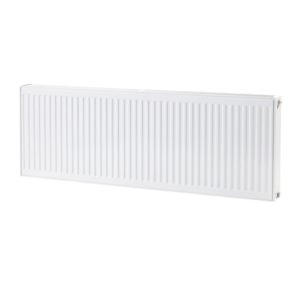 Flomasta 500mm x 1200mm 6026BTU White Type 22 Convector Radiator - Screwfix