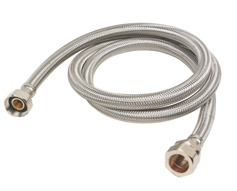 Essentials Hose Pipe 22mm x 3/4" x 1500mm - Screwfix