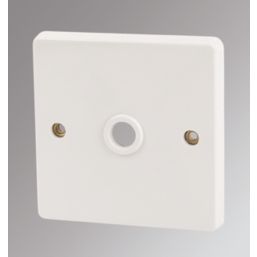 Crabtree Capital 20A Unswitched Flex Outlet White - Screwfix