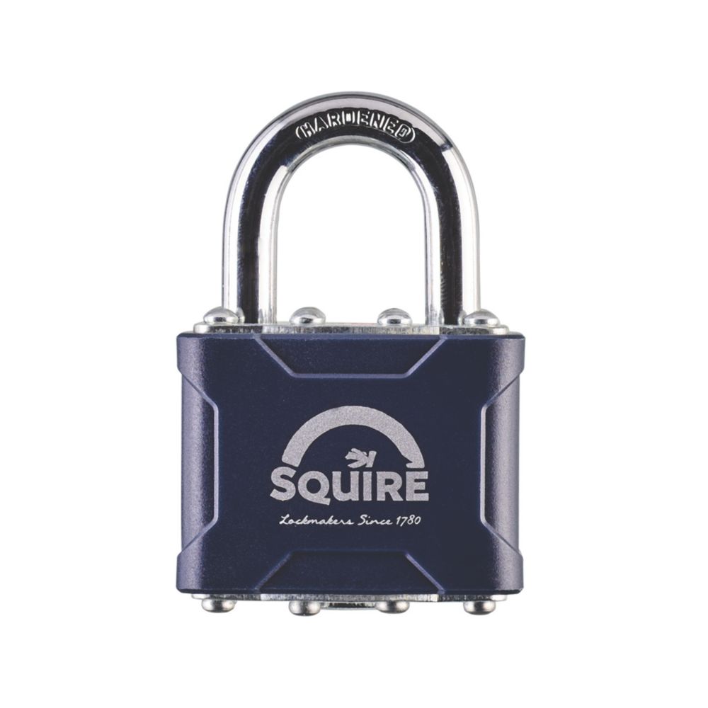 Squire 35 Laminated Steel Weatherproof Padlock 38mm - Screwfix