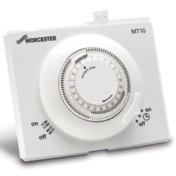 Worcester Bosch Mechanical Single Channel Time Clock - Screwfix