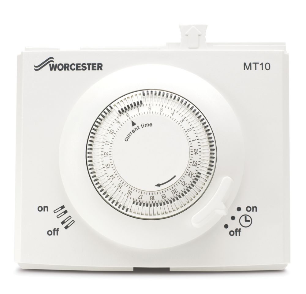 Worcester Bosch Mechanical Single Channel Time Clock - Screwfix