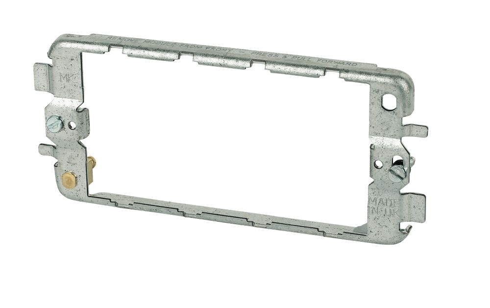 MK Grid Plus 4-Module Grid Frame - Screwfix