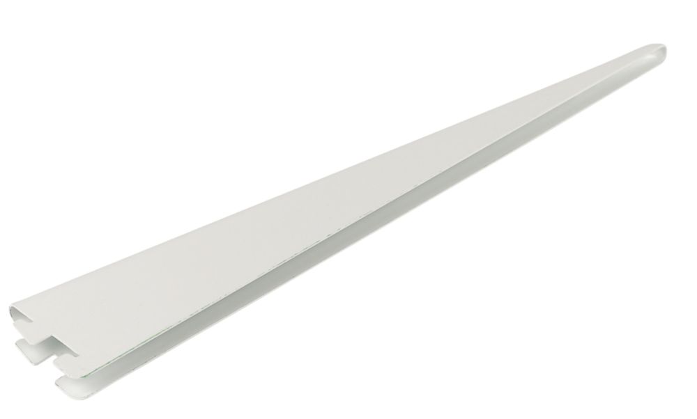 RB UK U-Brackets White 370mm x 13mm 10 Pack - Screwfix