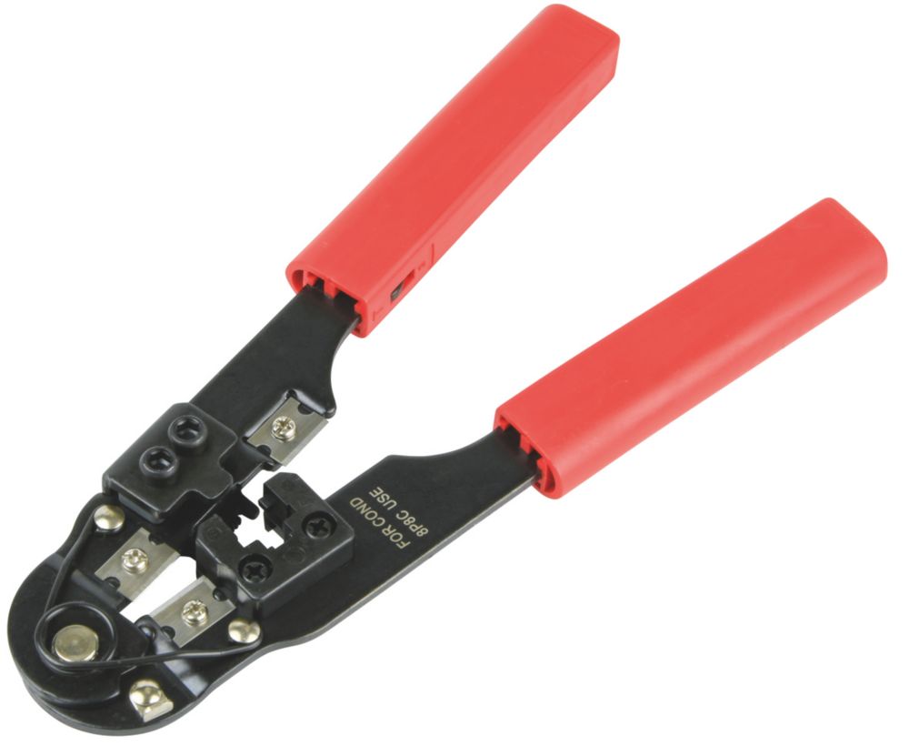 RJ45 Crimping Tool 8" (200mm) - Screwfix