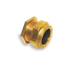 Instantor Brass Compression Stop End 15mm - Screwfix