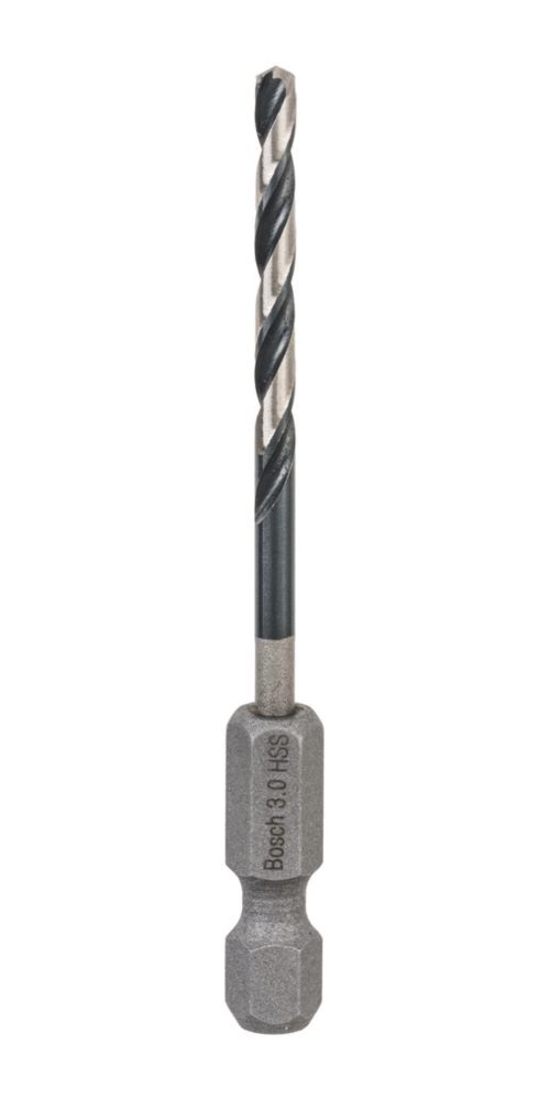Bosch Impact Control Hex Shank Multi-Material Twist Drill Bit 3mm x ...