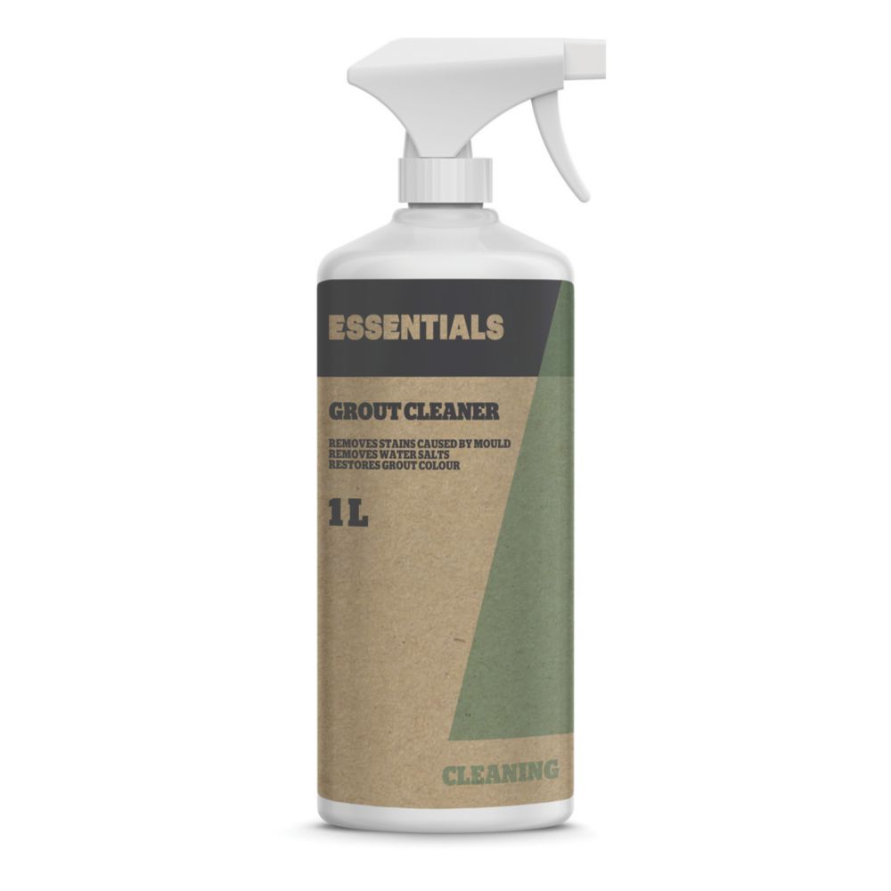 Essentials Citrus-Based Grout Cleaner 1Ltr - Screwfix