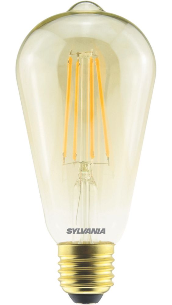 Sylvania ToLEDo Retro V5 GL 825 SL E27 ST64 LED Light Bulb 560lm 6W ...