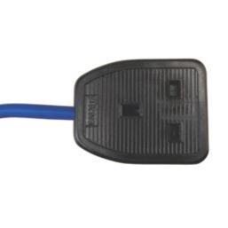 Defender 13A 1-Gang Unswitched Extension Lead Blue 10m - Screwfix