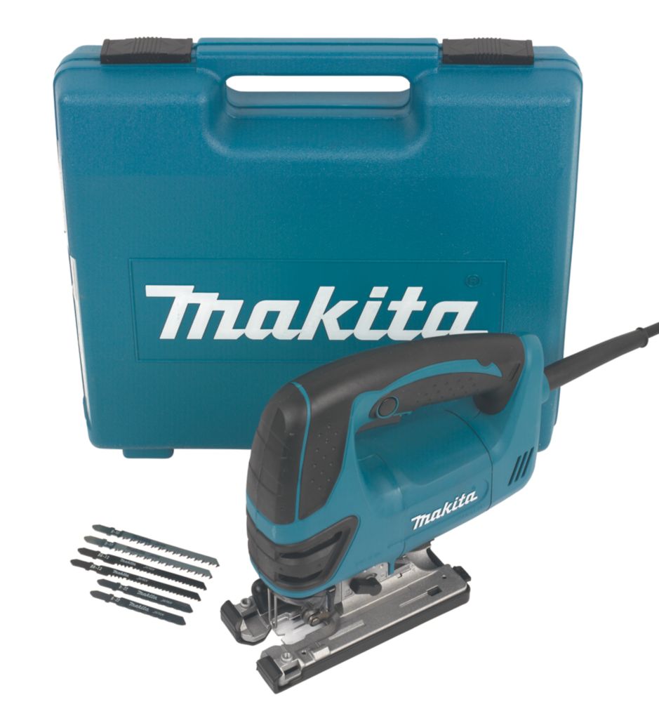 Makita 4350FCT/1 720W Electric Orbital Action Jigsaw 110V - Screwfix