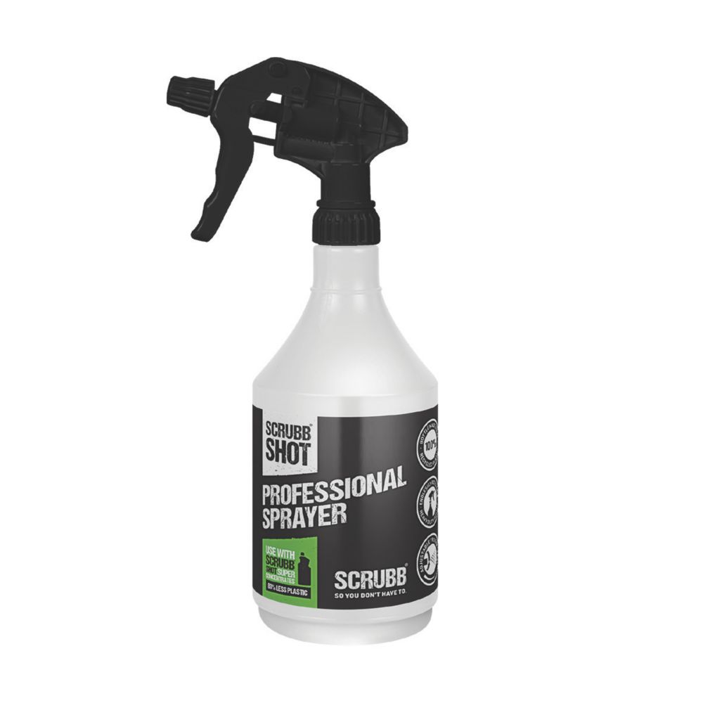 Scrubb Pro Trigger Sprayer 750ml - Screwfix