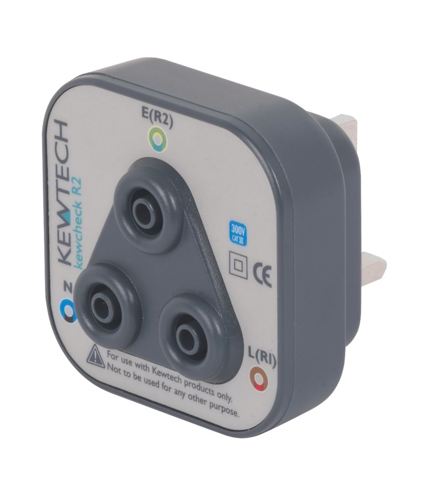 Kewtech Kewcheck R2 Testing Adaptor 230V AC - Screwfix