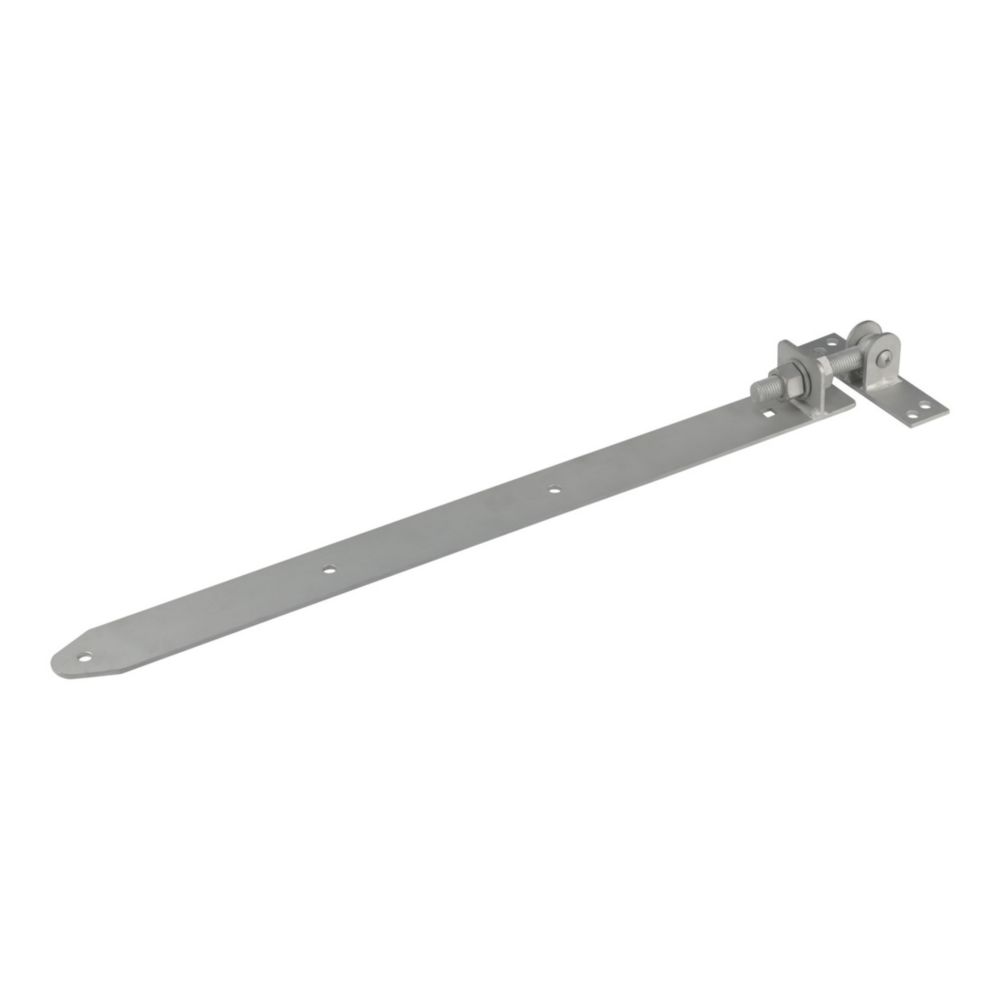 Smith & Locke Silver Straight Tee Hook & Band Hinges 50mm x 600mm x ...