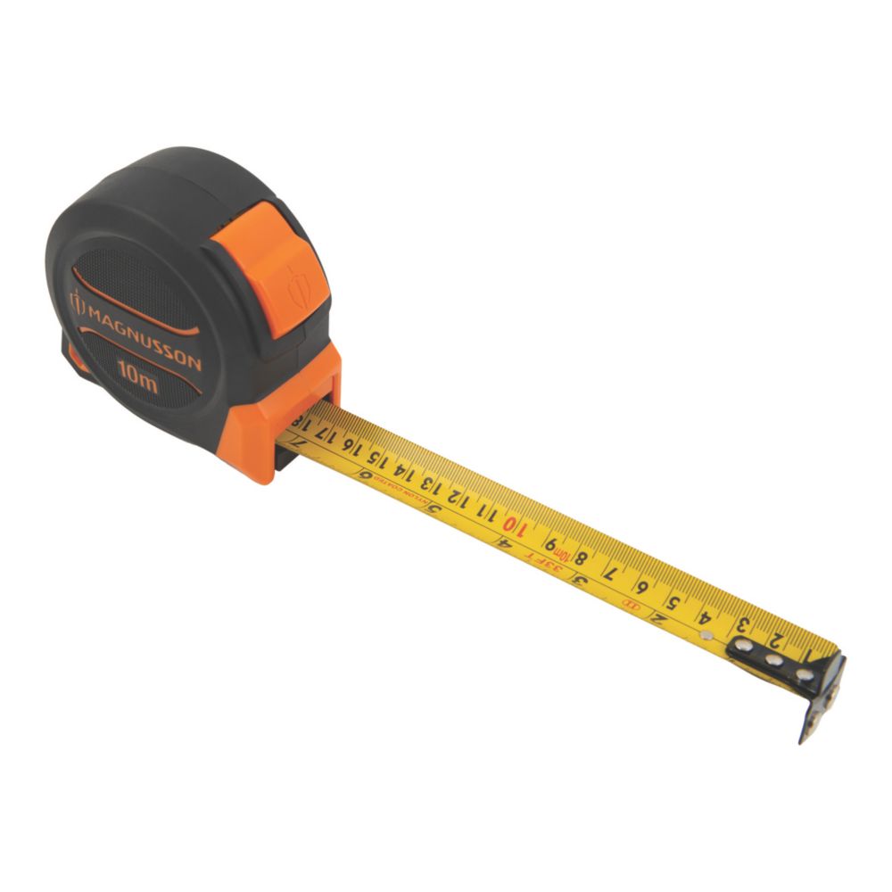 Magnusson 10m Tape Measure - Screwfix