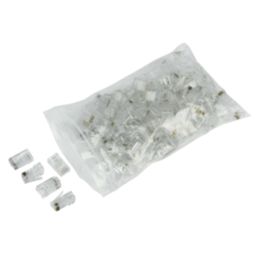 Philex RJ45 8P/8C Connectors 100 Pack - Screwfix