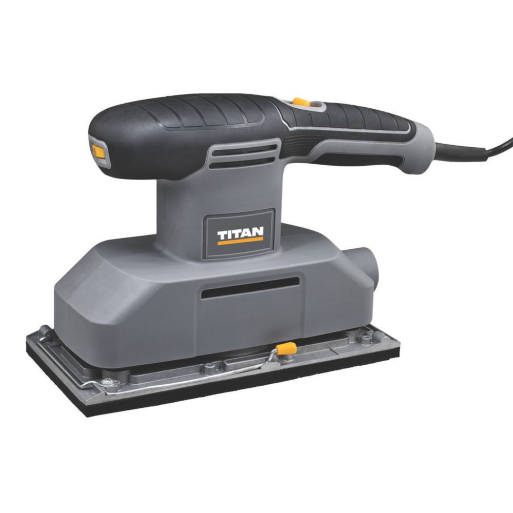 Titan TTB890SDR_A Electric 1/2 Sheet Sander 220-240V - Screwfix