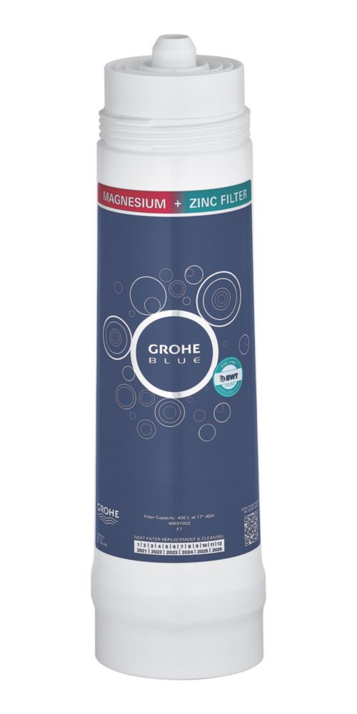 Grohe 40691002 Blue Magnesium + Zinc Water Filter - Screwfix