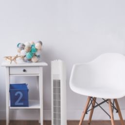 Essentials Oscillating Tower Fan 752mm - Screwfix