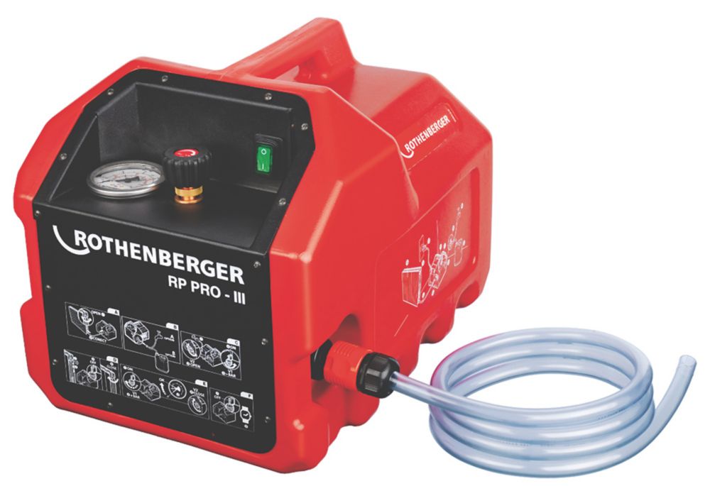 Rothenberger RP PRO III Electric Pressure Testing Pump 110V 40bar ...