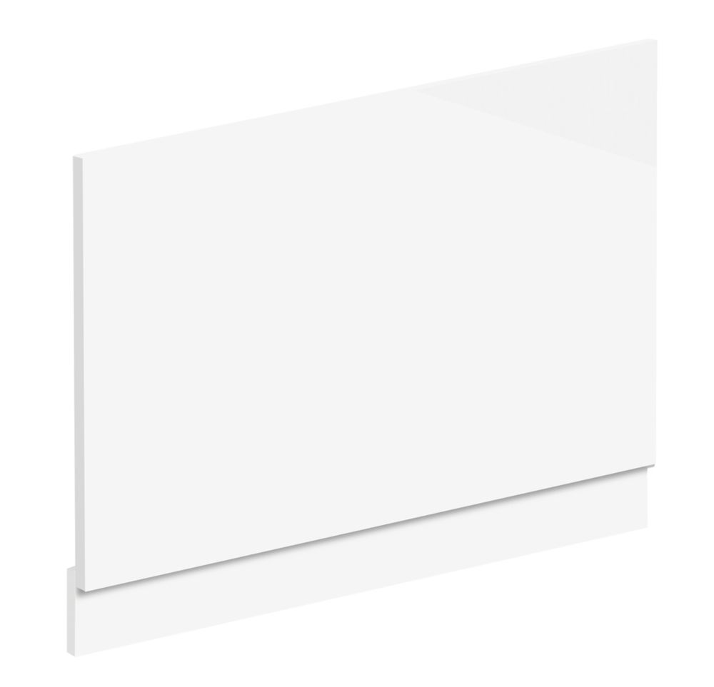 Highlife Bathrooms Halite Adjustable End Bath Panel 800mm Gloss White 2 ...