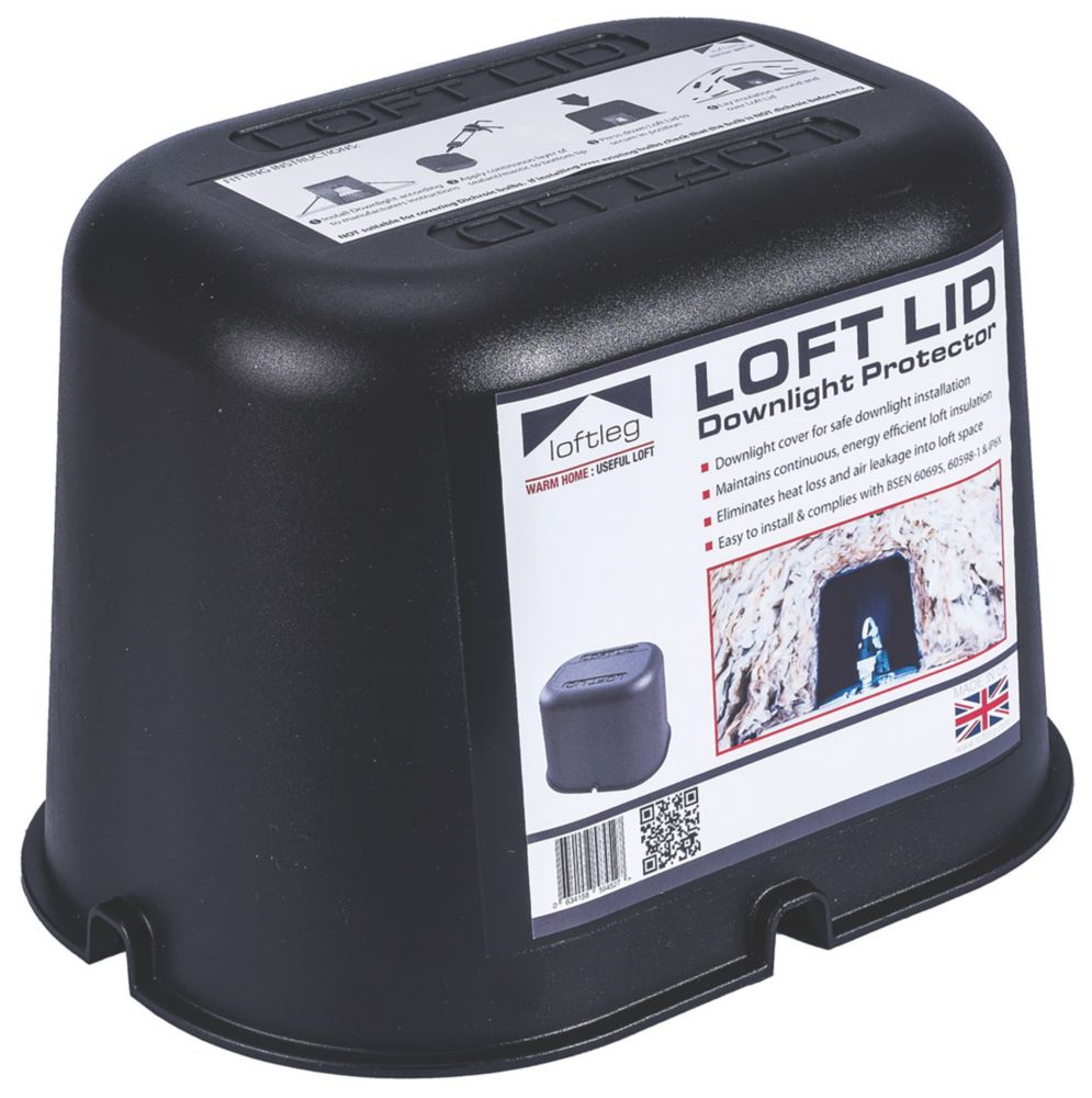 Loftleg Loft Lid Downlight Protector 155mm - Screwfix
