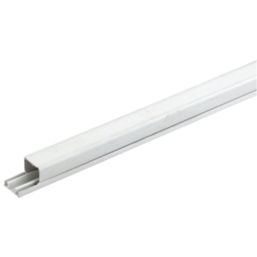 Deta TTE uPVC White Mini Trunking 16mm x 16mm x 2m - Screwfix