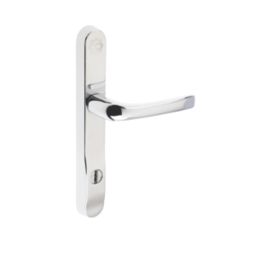 Mila ProSecure Enhanced Security Type B Door Handle Pair Polished ...