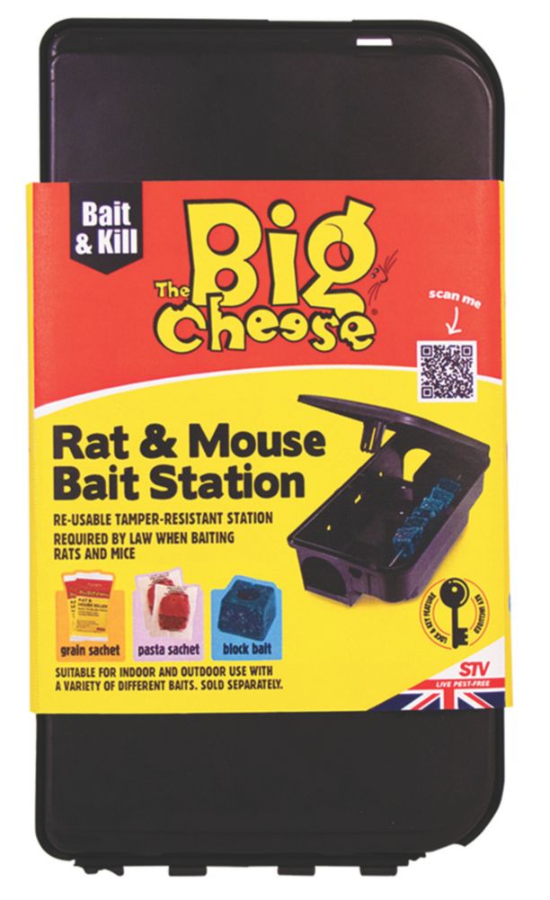 The Big Cheese Rat & Mouse Universal Non-Baited Station - Screwfix