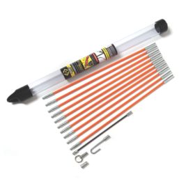 C.K Mighty Rod 6mm Flexible Cable Rod Set 3.3m 14 Pieces - Screwfix