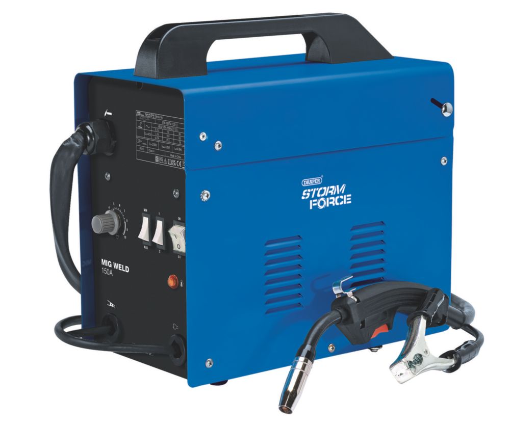 Draper 70050 150A Gasless MIG Welder 230V - Screwfix
