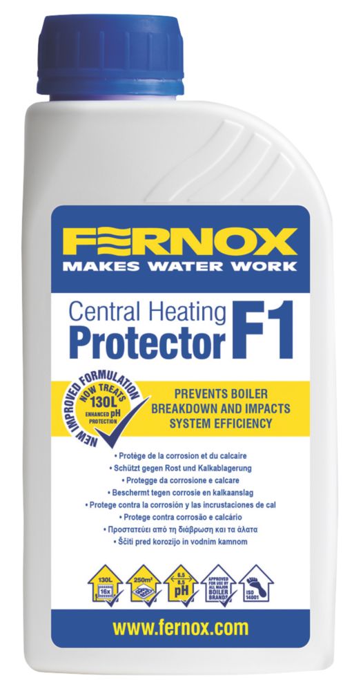 Fernox F1 Protector Central Heating Inhibitor 500ml - Screwfix