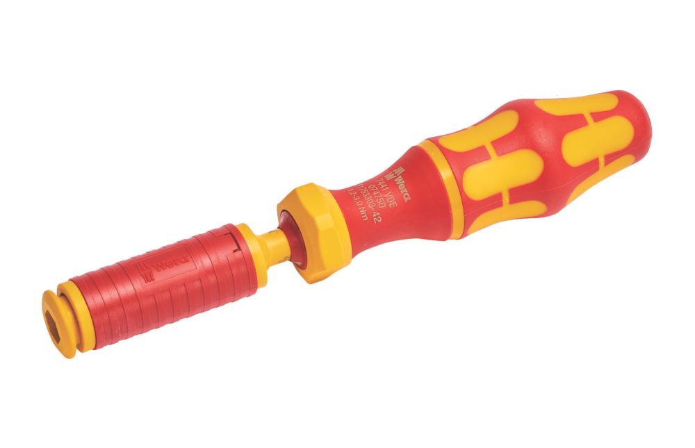 Wera Kraftform 7441 9mm Hex VDE Adjustable Torque Screwdriver 1.2-3Nm ...