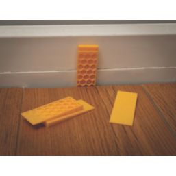 Roughneck Floor Spacers 2mm-16mm 48 Pack - Screwfix