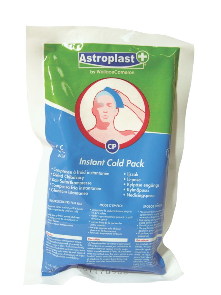 Wallace Cameron Easy Ice Instant Cold First Aid Pack - Screwfix
