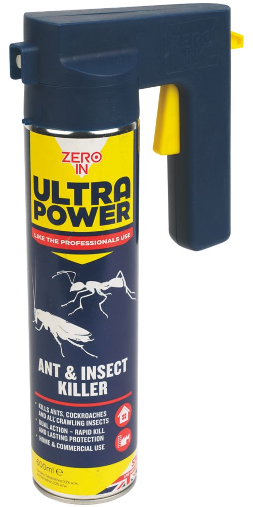 Zero In Ultra Power Ant & Insect Killer 600ml - Screwfix