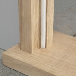 Stormguard Extra Thick Weatherstrips White 3.5m 6 Pack - Screwfix