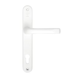 Mila ProSecure Enhanced Security Type B Door Handle Pair White - Screwfix