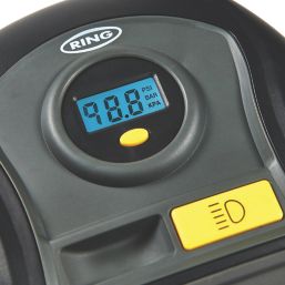Ring RTC400 Digital Tyre Inflator 12V - Screwfix