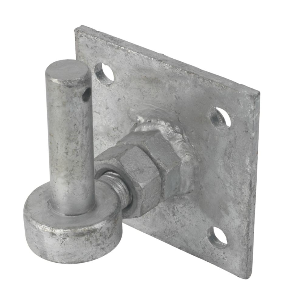 GateMate Field Gate Adjustable Hooks on Plate - Screwfix