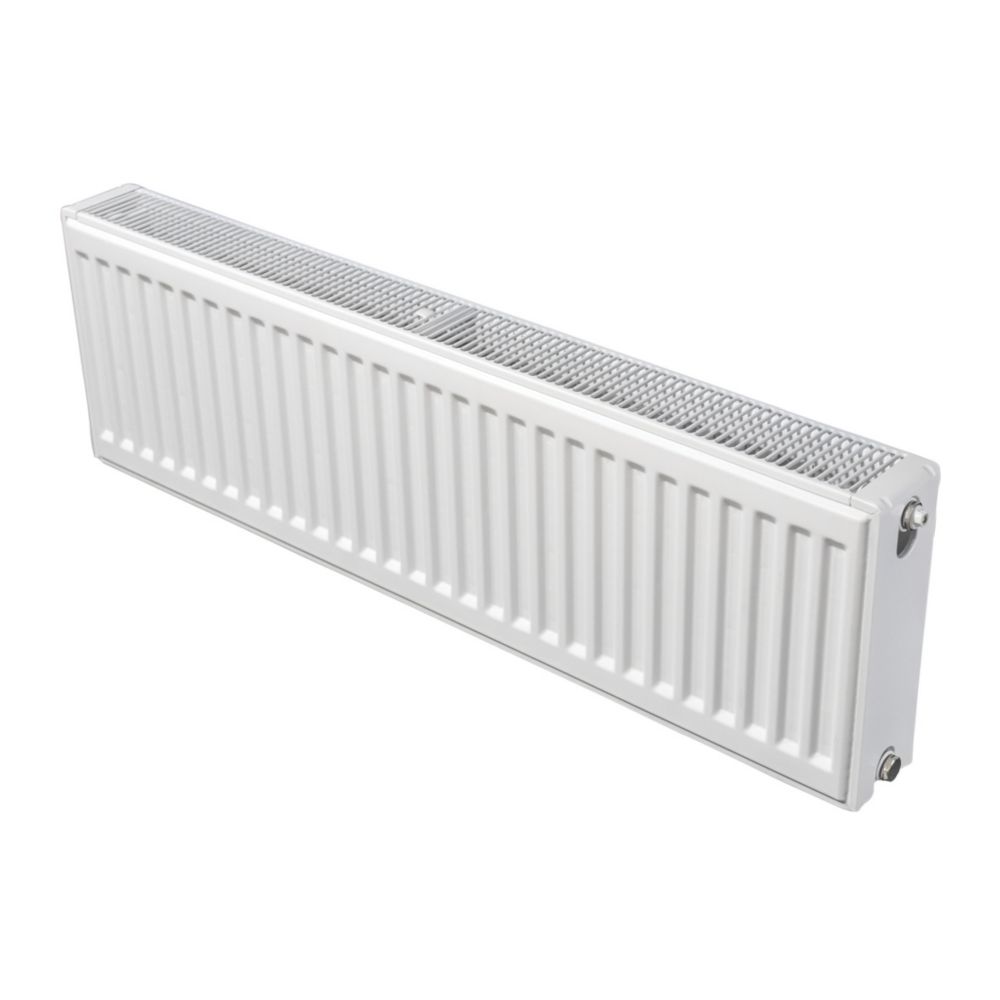 Stelrad 300mm x 1000mm 3231BTU White Type 22 Convector Radiator - Screwfix