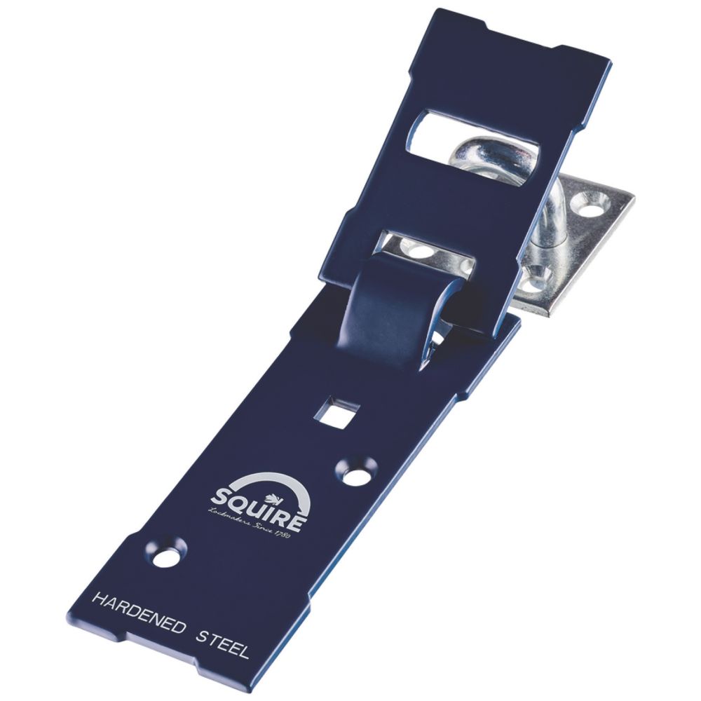 Squire NO.8 Maxiclam Hasp & Staple Blue 216mm - Screwfix
